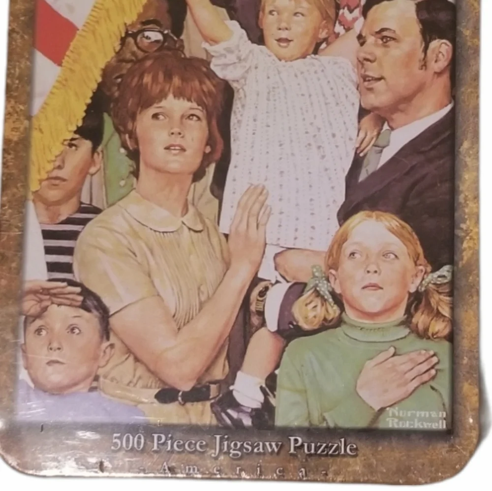 Norman Rockwell | Other | Copy Norman Rockwell Vtg Jigsaw Puzzles ...